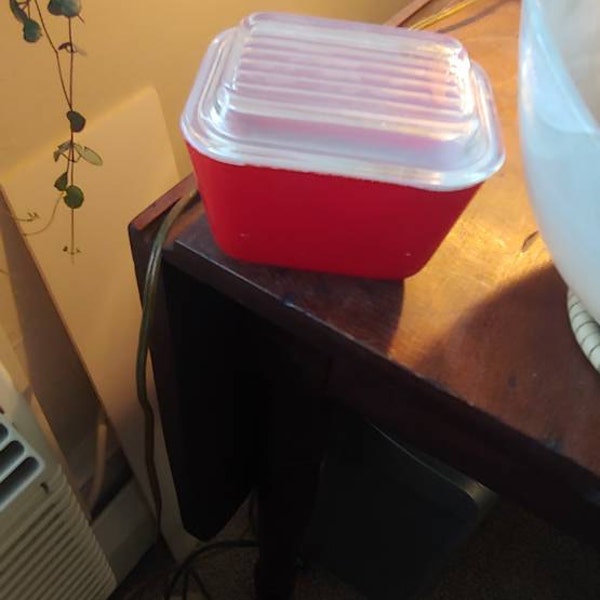 Vintage PYREX Verde Green Refrigerator, Baking, Casserole Dish, 0503, 1 ...