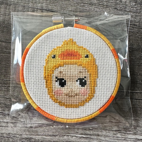 Smiski at Work Cross Stitch Pattern | Digital PDF Download - Etsy