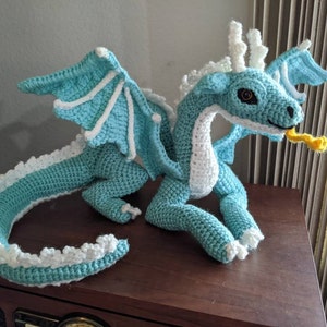 Small Eastern Dragon Crochet Amigurumi Pattern DIGITAL PDF by Crafty ...