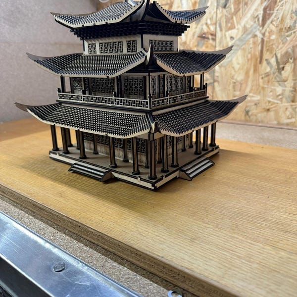 Laser-cut Plywood Model - St. Paul's Cathedral,laser Cut Model, Kit ...