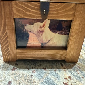 Personalized Pet Memory Box / Urn With Name and Quote or Poem - Etsy