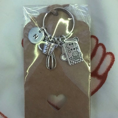 Chef Keyring, Cooking Keyring, Chef Gift, Cooking Keychain, Baking ...