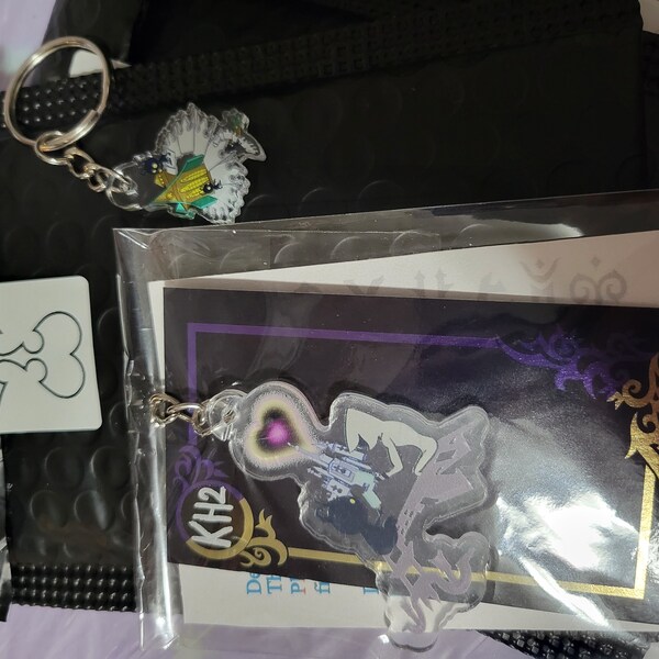 Kingdom Hearts IV “unreality Heartless” | 3D Printed | Keychain - Etsy