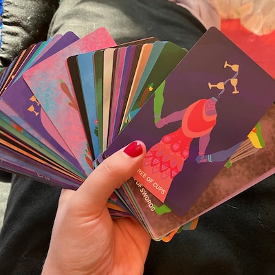 Colorful Object Head Headless Tarot Deck - Etsy