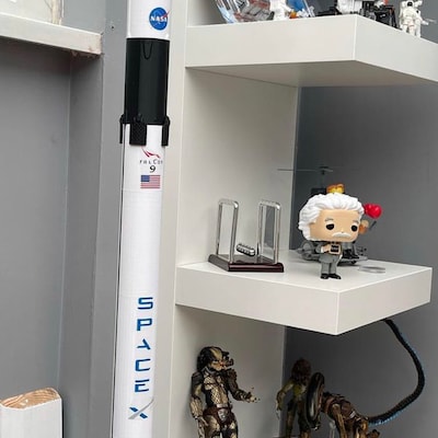 Spacex Falcon 9 Fairing Payload 60cm Tall Display Rocket Model - Etsy