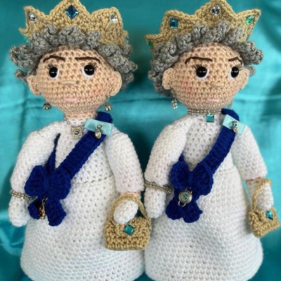Queen Elizabeth II, Crochet Pattern, PDF Instant Download. - Etsy