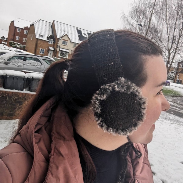 Yarny Earmuffs | Pdf Crochet Pattern | Crochet Earmuffs Earwarmers ...