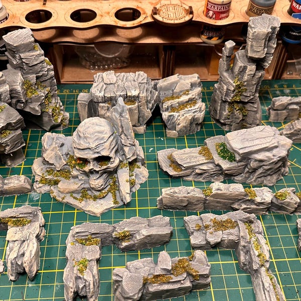 Human Wizard Miniature Sorcerer Dungeons and Dragons Mini Tabletop RPG ...