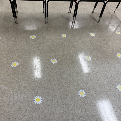 Number Line up Spots Colored Number Line up Spots Classroom Line Spots ...