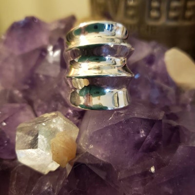 Unique Statement Ring, Sterling Silver Ring, Modern Statement Ring ...