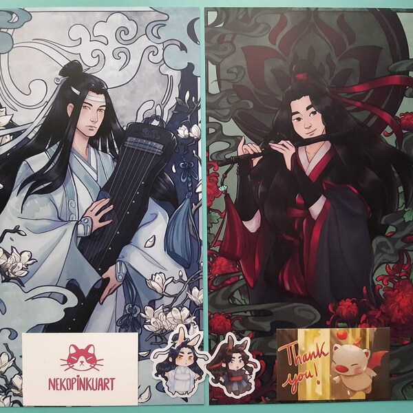 MDZS || A5 and A4 Prints - Etsy
