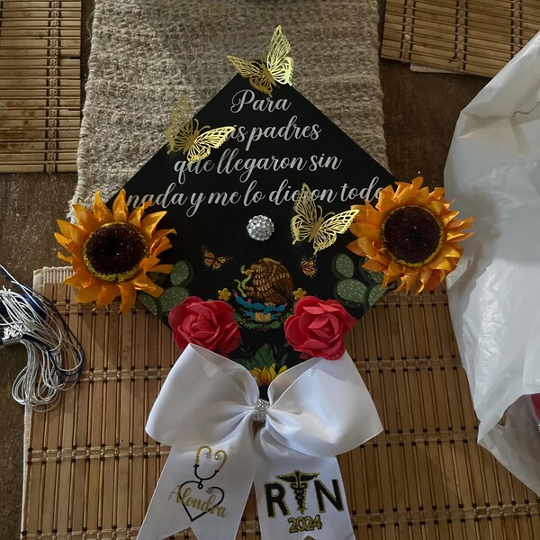Reading Book Literature English Education Printed Graduation Cap Topper ...