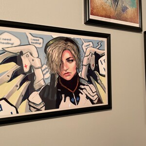 Overwatch Mercy Main I Need Healing Poster - Etsy