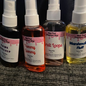 Birthday Cake Body Spray Birthday Cake Body Mist Birthday | Etsy