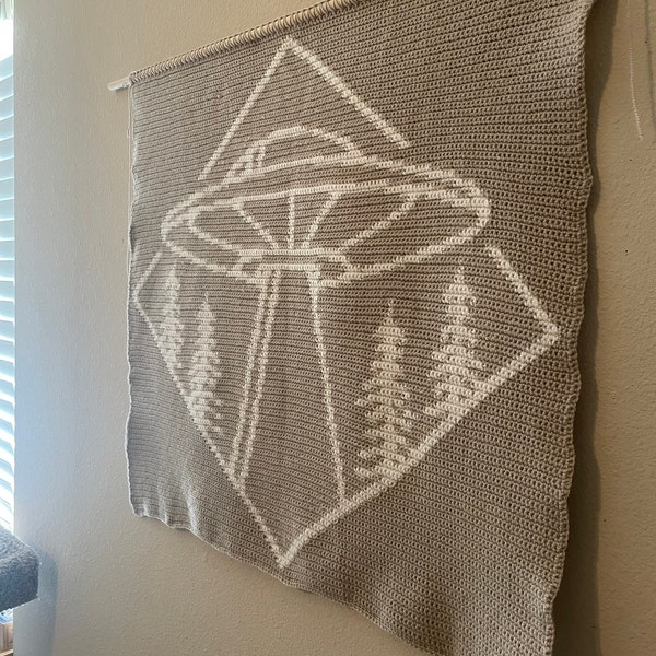 Tapestry Crochet Pattern, Tapestry Pouch, Alien Crochet Pattern ...