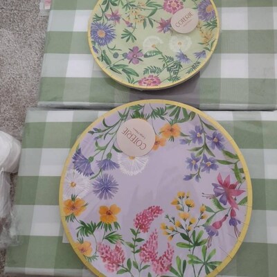 Enchanted Forest Large Plates Set of 10 Paper Baby - Etsy