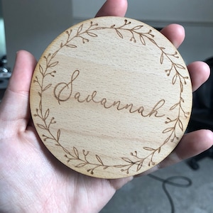 Personalised Pregnancy Announcement Sign Wooden Due Date | Etsy