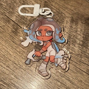 Side Order Splatoon 3 2.5 Acrylic Charms - Etsy