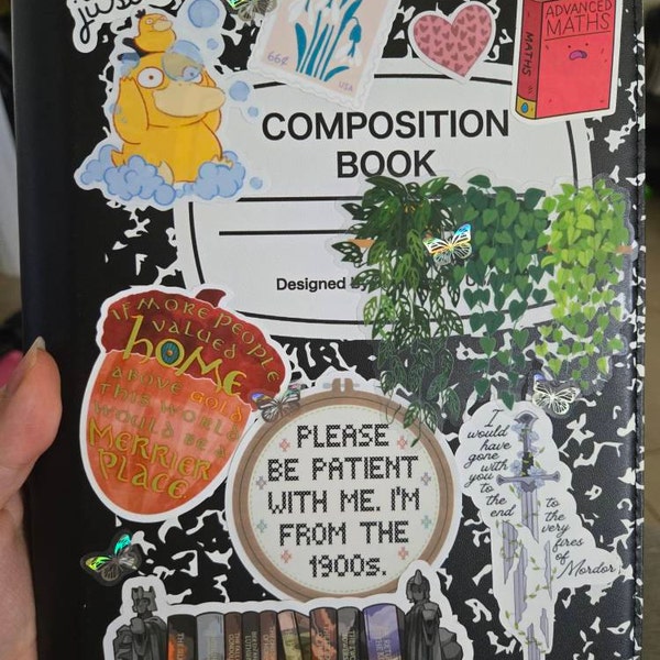 Everything is Fine Sticky Notes, Funny Memo Pad, Cute Notepad, Home ...