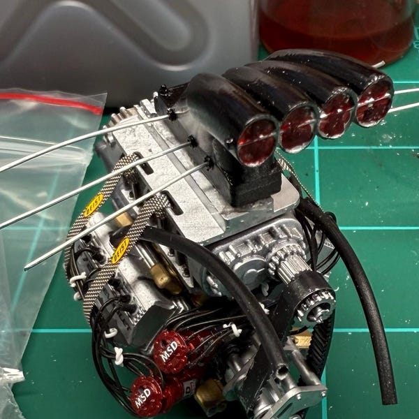 PSI Blown HEMI Outlaw Extreme Engine Kit | Scales 1/24 1/25 1/18 1/16 1 ...