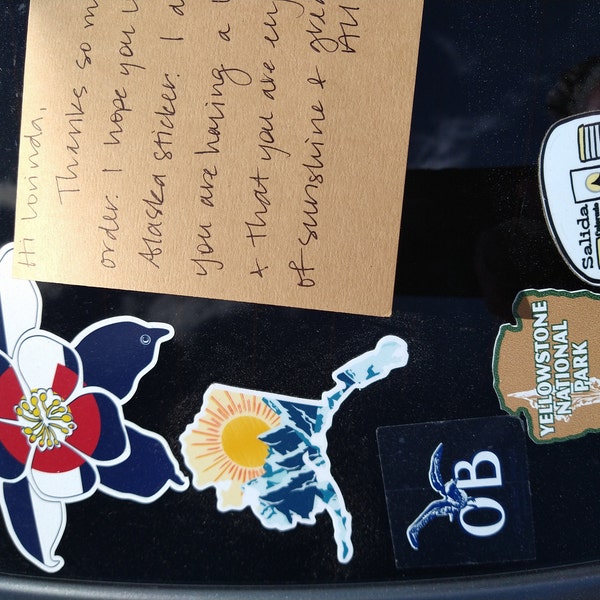 Alaska Midnight Sun Sticker - Etsy