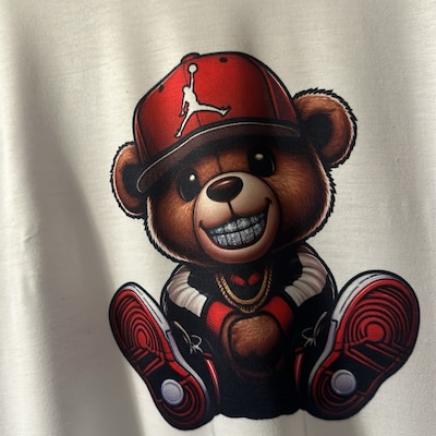 Hip Hop Teddy Bear Graffiti Cartoon Dready Bear Digital Download PNG ...