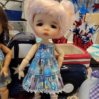 Fatiao BJD Dollfie Lati Yellow Pukifee 5-6 Angel Doll Wig Light Pink - Etsy