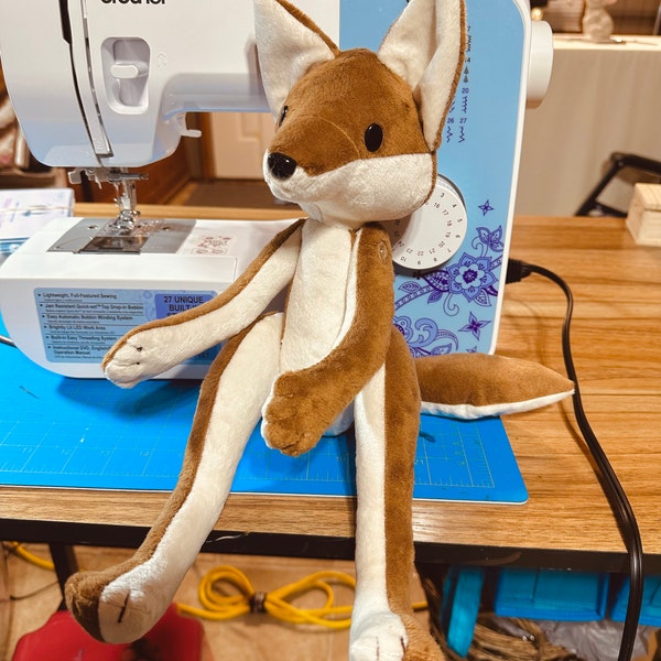 Wolf Plush Sewing Pattern and Photo Instructions - Etsy