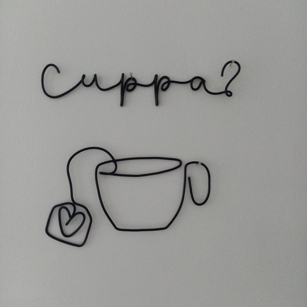 Lightbulb CUSTOM Wire Handwritten Wire Phrases Bespoke Wall Words Wall ...