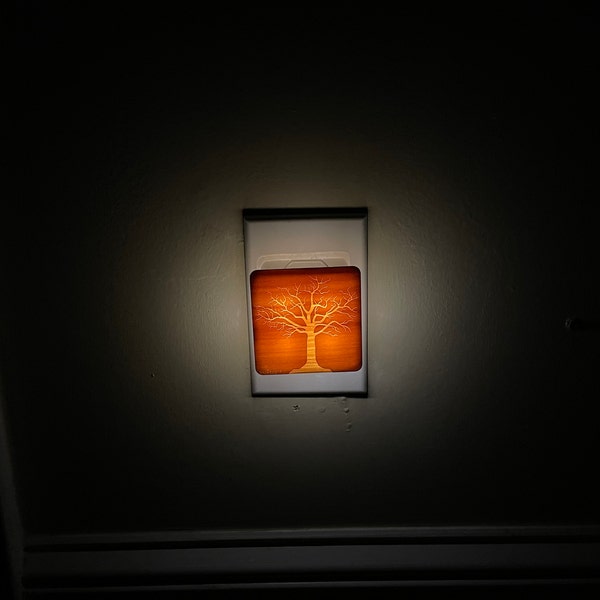 Tree Night Light, Bonsai, Rustic Decor, Tree of Life - Etsy