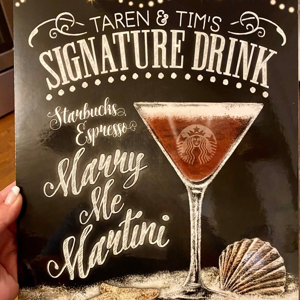 Old Fashioned Cocktail Recipe Sign Bar Decoration 5x7" Chalkboard Style ...