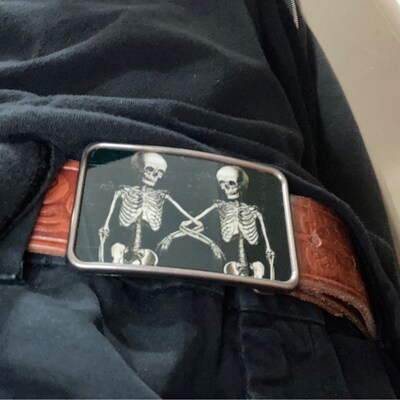 Wild West Cowboy Cactus Rose Belt Buckle - Etsy