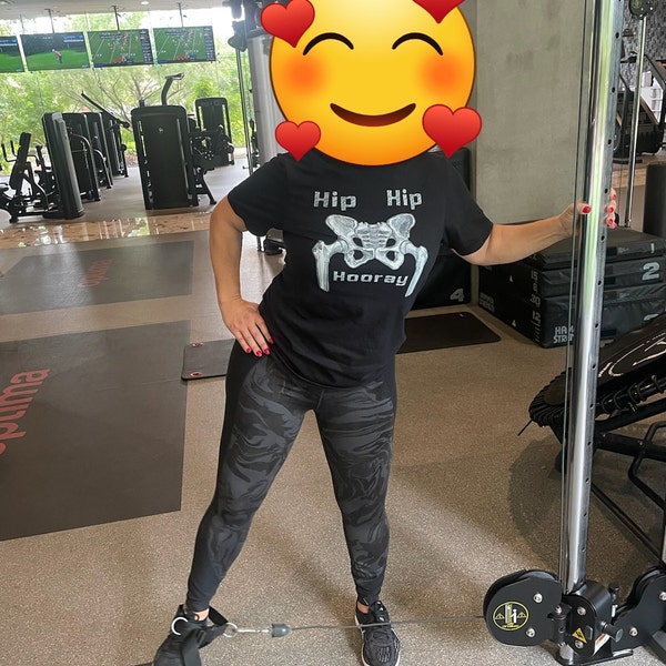 Bionic Hip Club Card, Hip Replacement Recovery Card, Total Hip ...