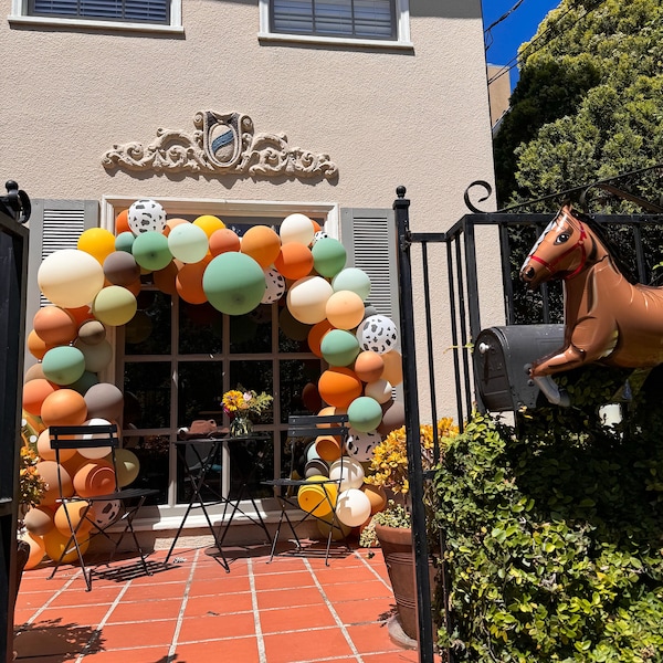 Wild West First Rodeo Birthday Party Decor for Boy Cowboy Balloon ...