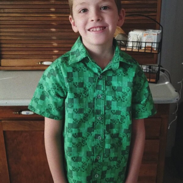 Birch Button up PDF Pattern - Etsy
