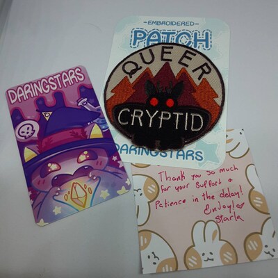 Queer Cryptid Patch - Etsy