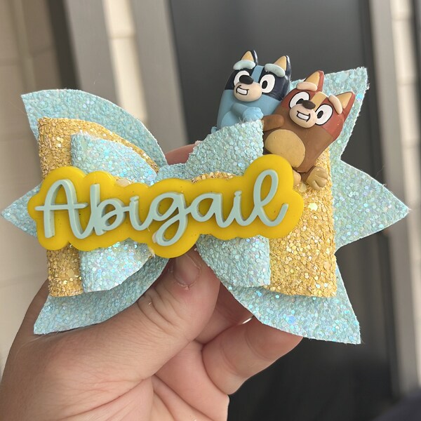 Acrylic Hair Clip School Spirit Clip Personalized Hair Clip Back to ...