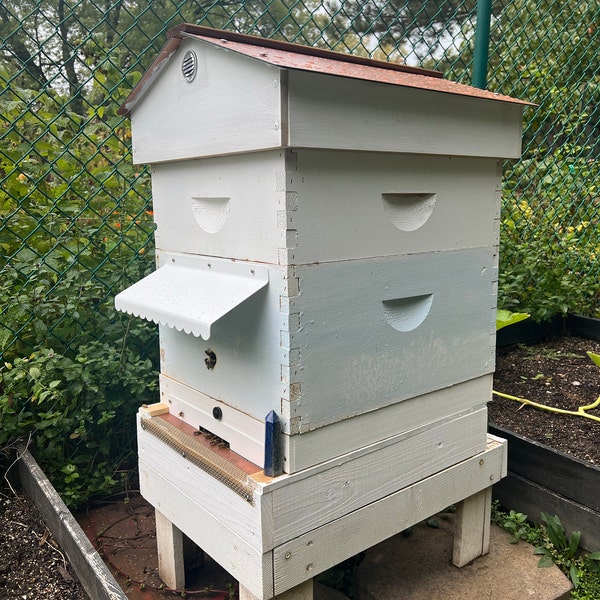 Beehive Rain and Snow Visor | Awning for Beehive | Snow and Rain ...