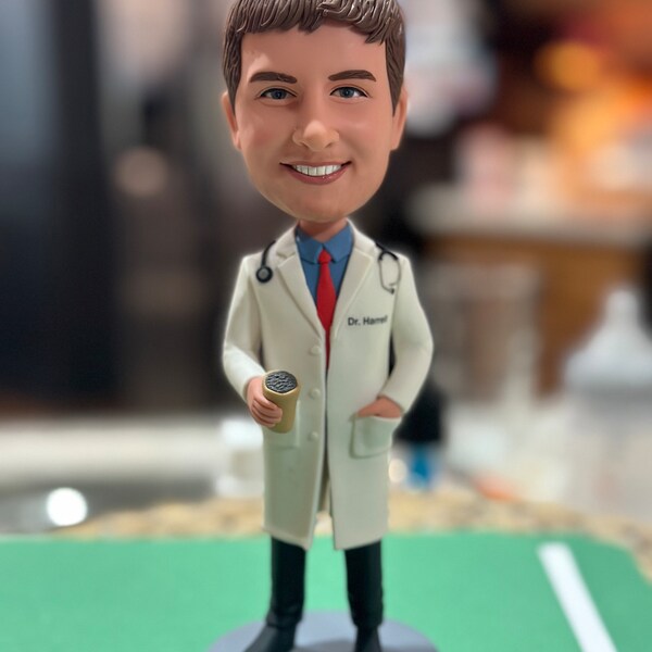 Doctor Custom Bobbleheads, Doctor Gift, Gift for Doctor, Medical School ...