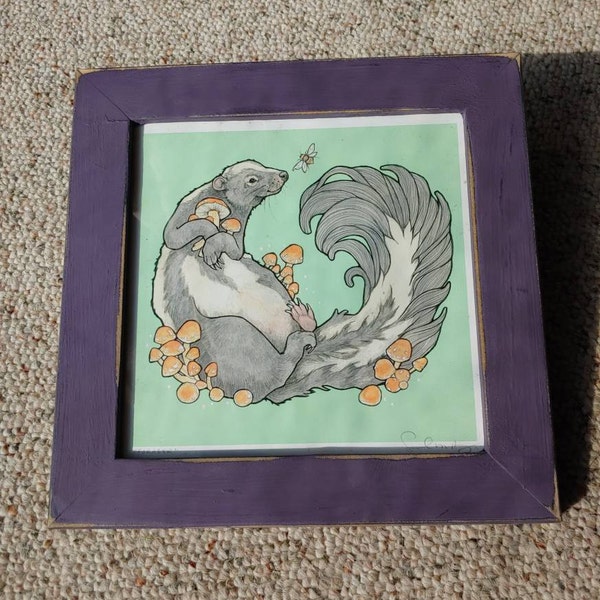 Square Picture Frame Custom Painted and Made to Order Shabby Detailed ...