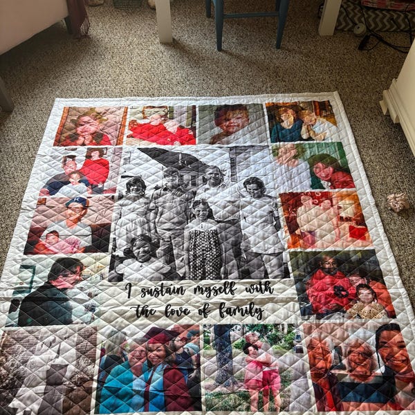 Custom Photo Quilt, Photo Quilt, Memory Quilt,dog Quilt,dog Mom,dog ...