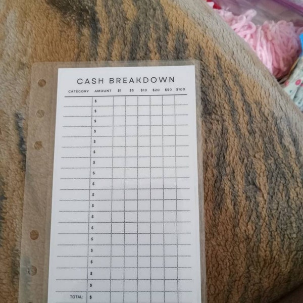 26 Paycheck Savings Challenge Insert Cash Envelope Insert Budget Binder ...