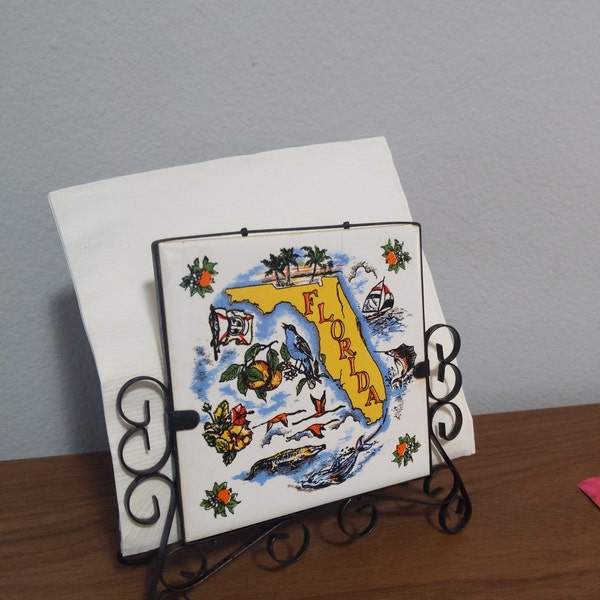 Vintage 1954 Miller Studios Chalkware Notepad - Vintage Kitchen Wall ...