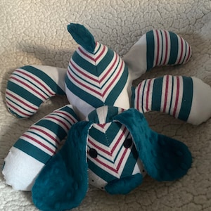 Keepsake Memory Puppy From Upcycled Clothes or Blanket/birth Stat Puppy ...