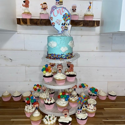 Up Cupcake Toppers - Etsy