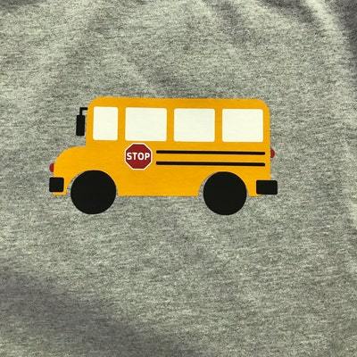 School Bus SVG. 3 Versions Cricut Cut, Layered Files, Silhouette. PNG ...