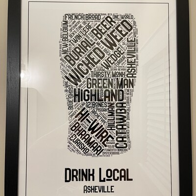 Cleveland Breweries Map - Etsy