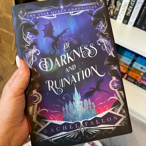 Asteria and Calix Dragon Ride Art Print From of Darkness and Ruination the Star Queen Chronicles ...