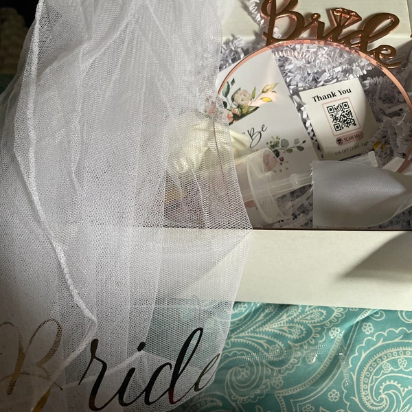 Bride to Be Box Fiance Gift Engagement Gift Bridal Shower Gift Gift for ...