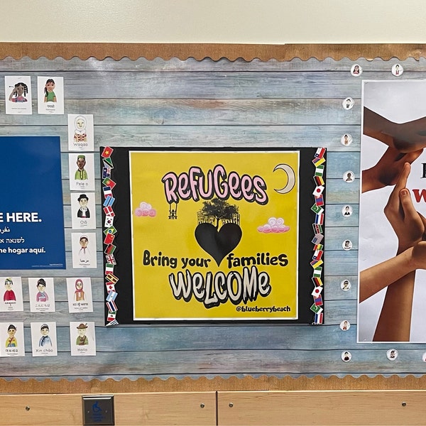 Everyone is Welcome Here Poster – Instant Download Inclusive Art Print ...